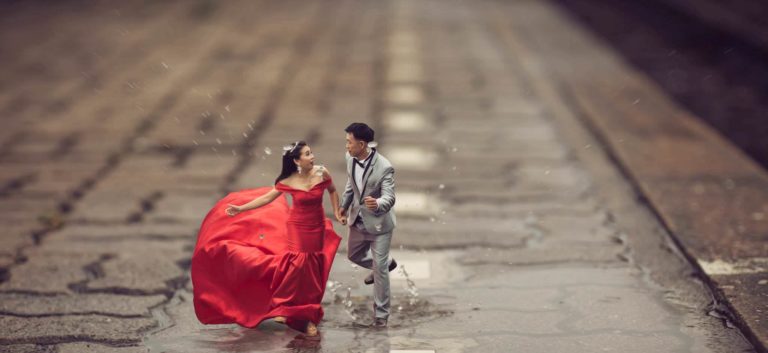 Miniature Photography Ideas For Pre Wedding Photos - Live Enhanced