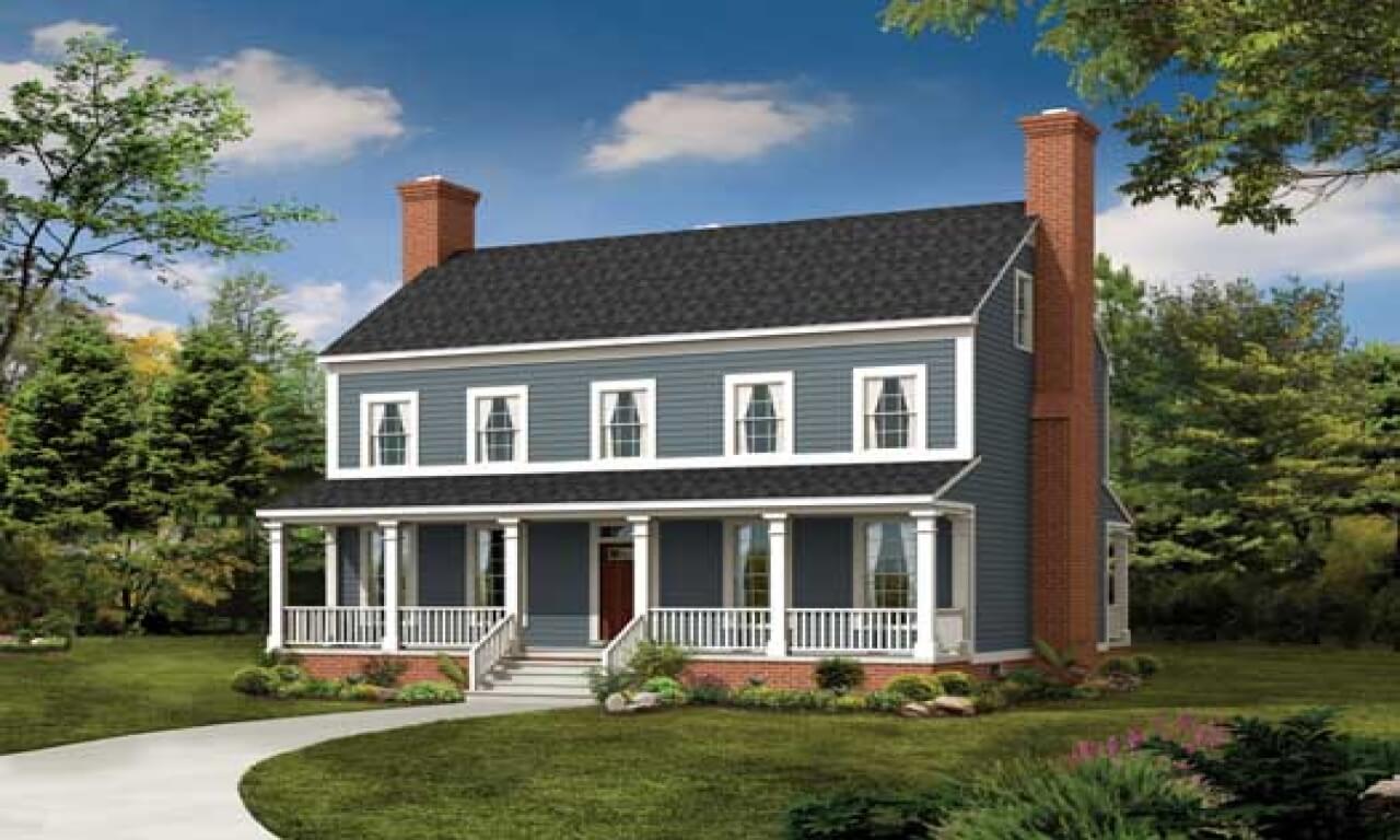 Top 12 Colonial Style Home Designs at Live Enhanced - Live Enhanced