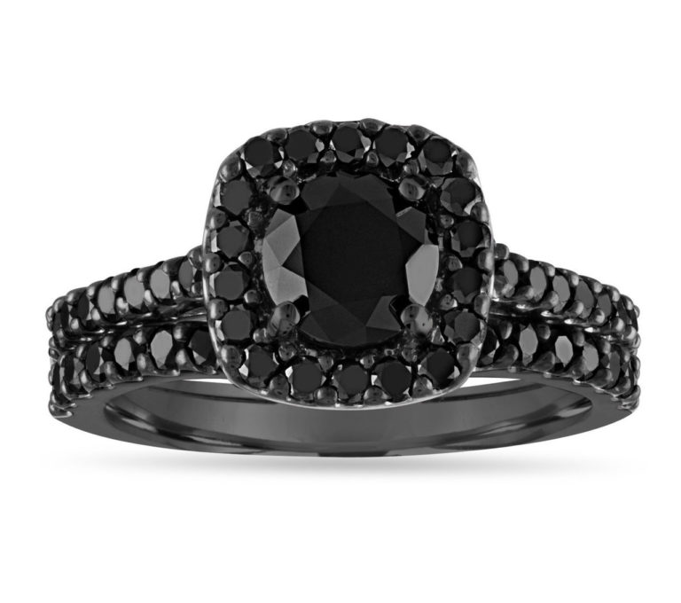 20 Unique Black Diamond Engagement Rings For Women - Live Enhanced