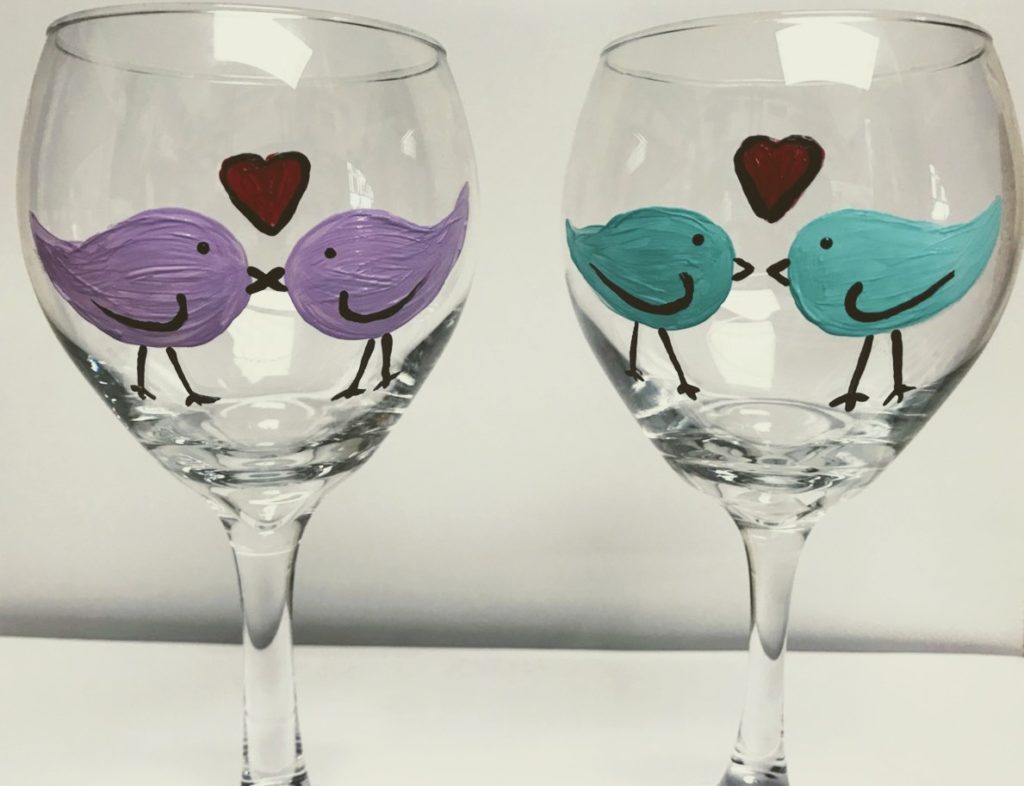 Glass Painting Craft Ideas to Enhance Your Glass Beauty - Live Enhanced
