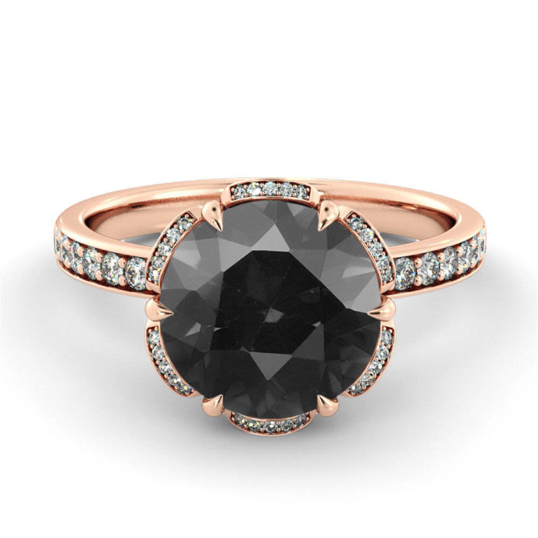 20 Unique Black Diamond Engagement Rings For Women - Live Enhanced