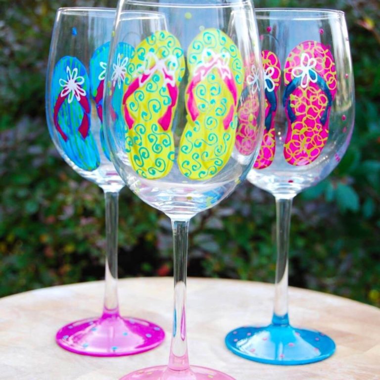Glass Painting Craft Ideas to Enhance Your Glass Beauty - Live Enhanced