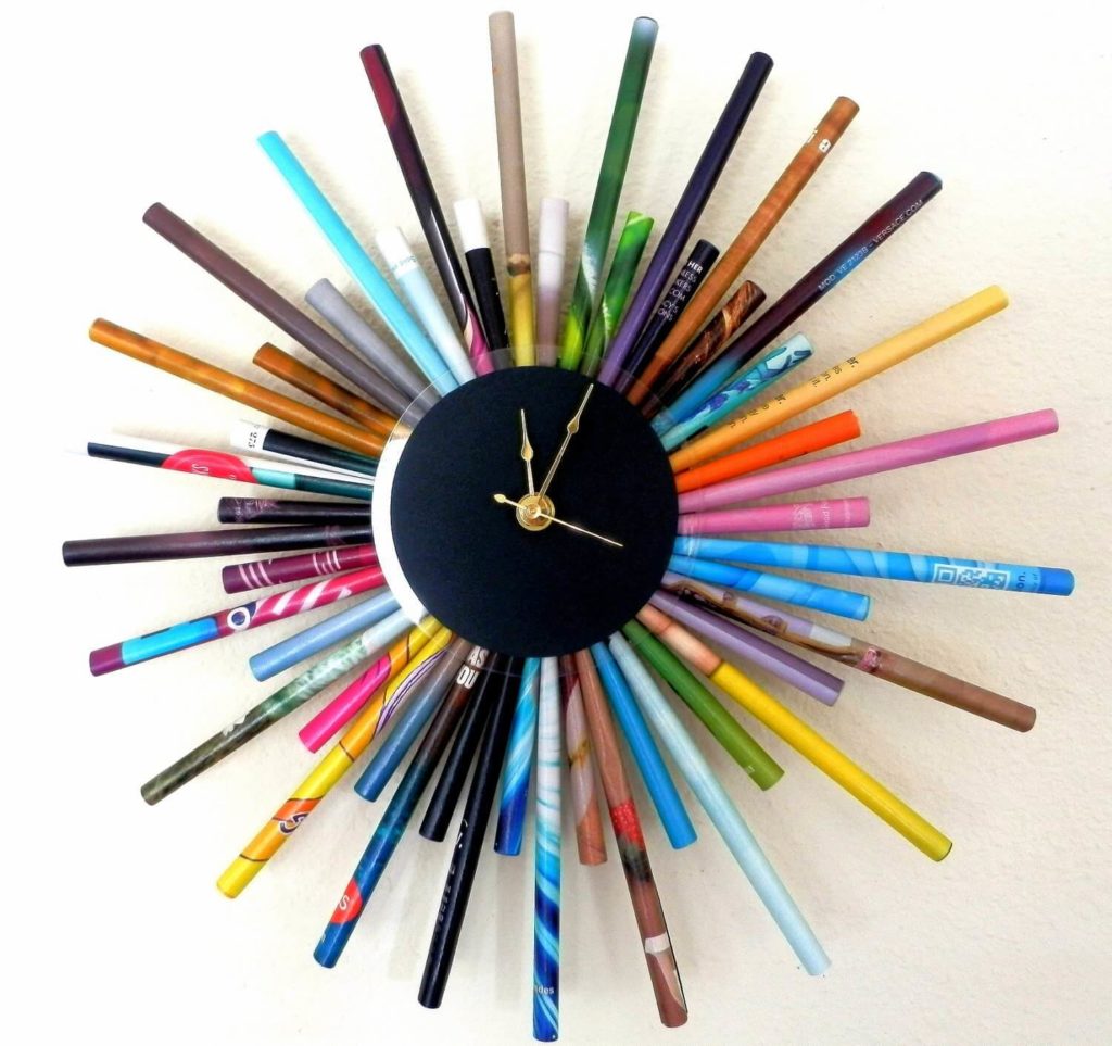 20 DIY Clock Ideas For Your Home Decor [Updated 2018] - Live Enhanced