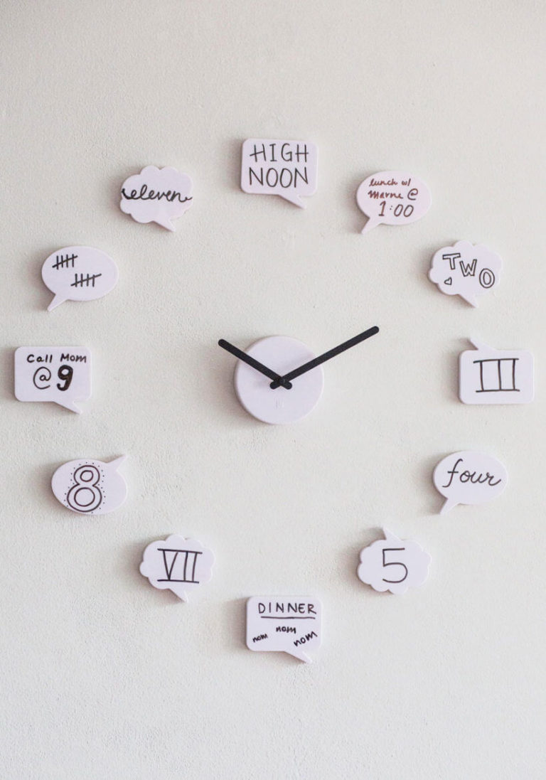 20 DIY Clock Ideas For Your Home Decor [Updated 2018] - Live Enhanced