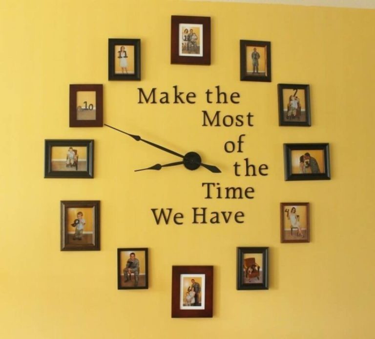 20 DIY Clock Ideas For Your Home Decor [Updated 2018] - Live Enhanced