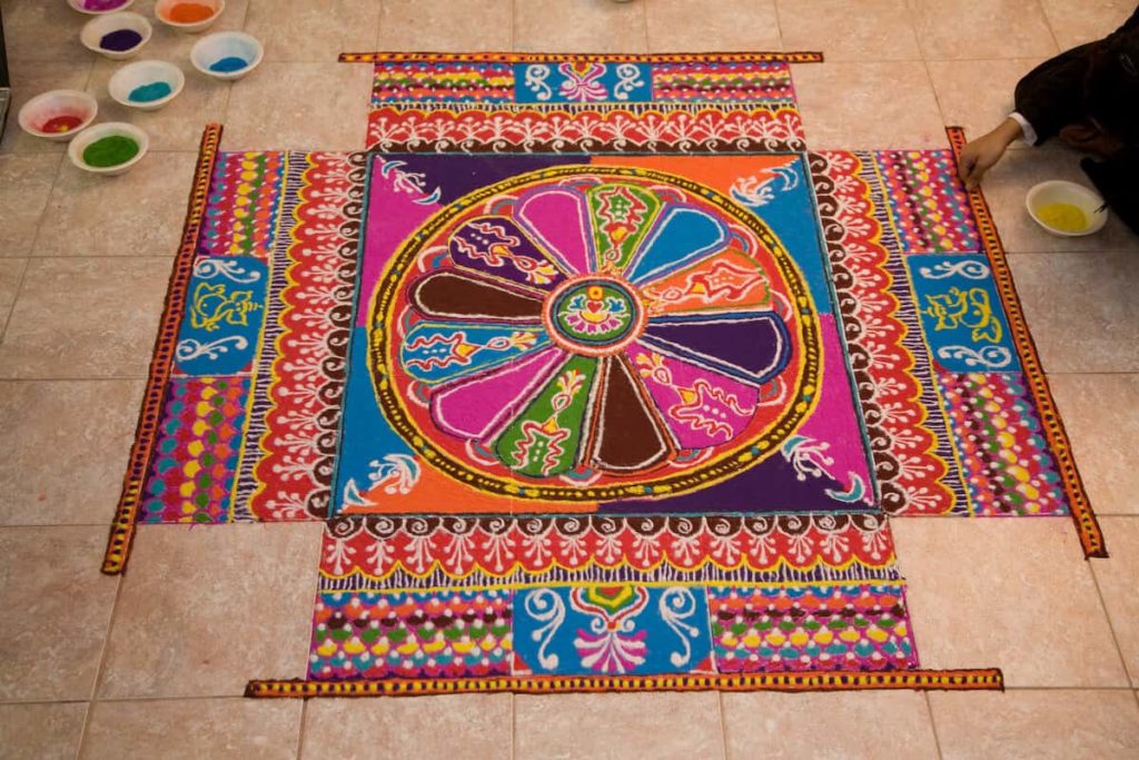50+ Latest Beautiful Diwali Special Rangoli Collection - Live Enhanced
