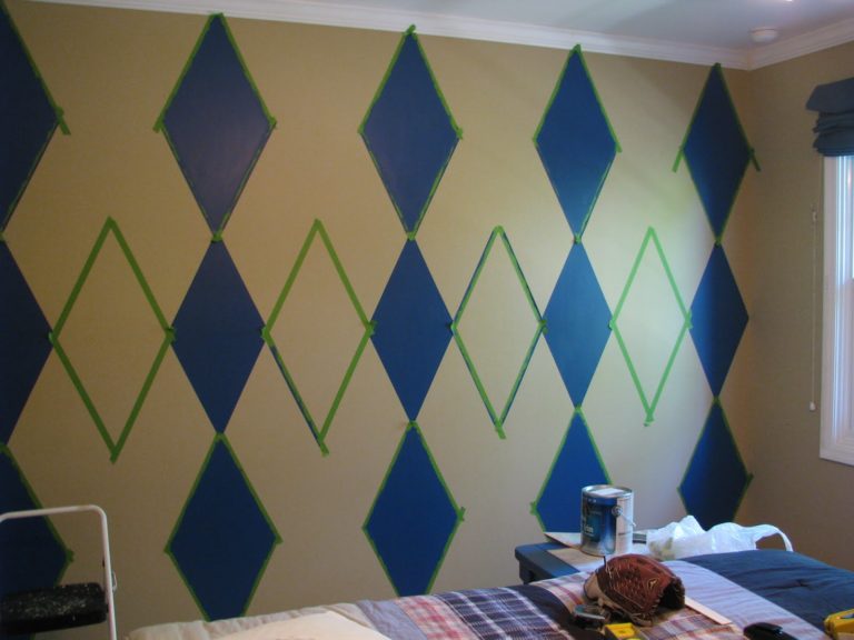 Most Amazing Stencil Wall Painting Designs Ideas - Live Enhanced