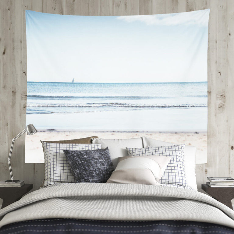 Way to Decorate Your Bedroom Using Hang a Tapestry - Live Enhanced