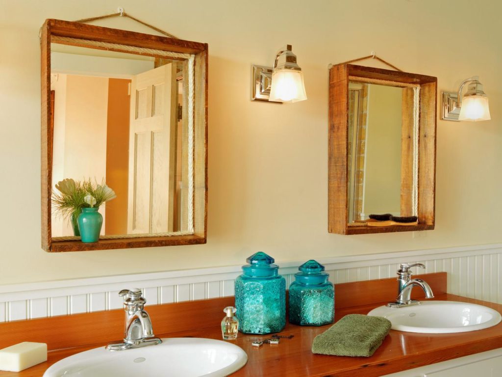 Stunning DIY Mirror Frame Decoration Designs Ideas - Live Enhanced