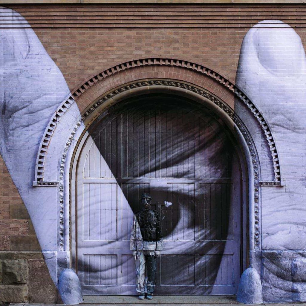 The Real Life Invisible Man by Liu Bolin - Live Enhanced
