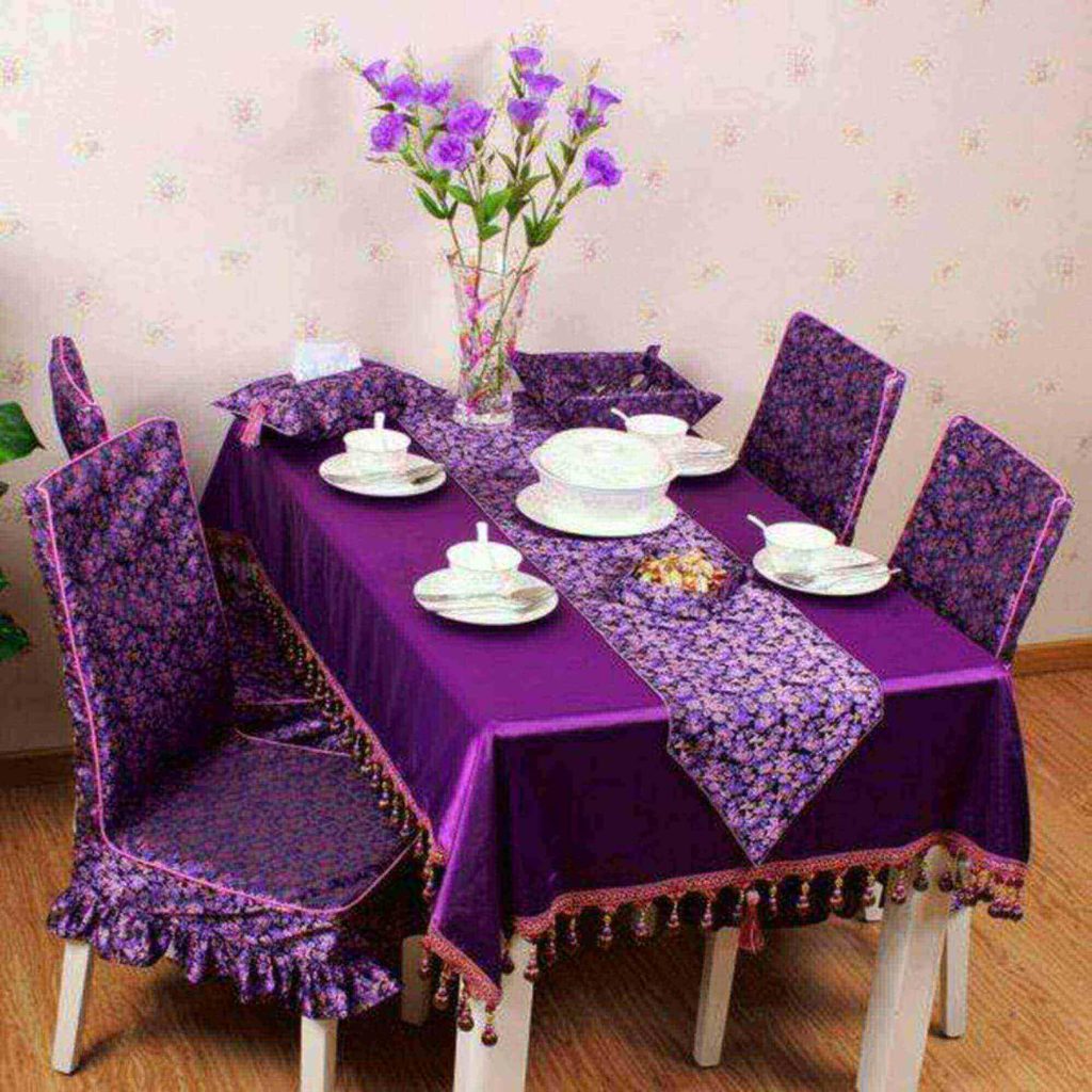 Stunning Table Cloth Designs Ideas to Decor Your Dining Table