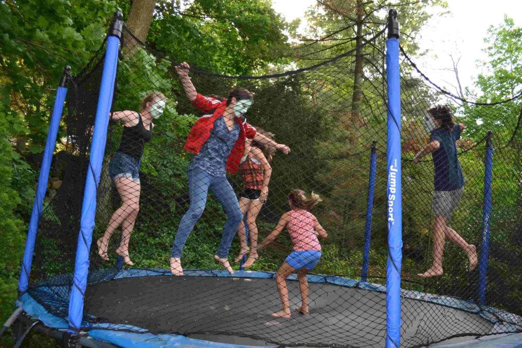 Best and Safest Trampoline for Teenagers & Adults - Live Enhanced