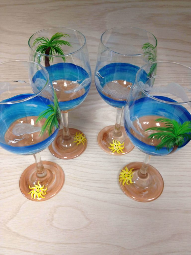 Attractive Glass Painting Craft Ideas Taken from Pinterest - Live Enhanced