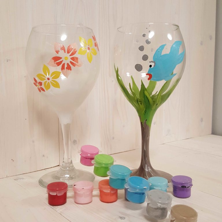Attractive Glass Painting Craft Ideas Taken from Pinterest - Live Enhanced