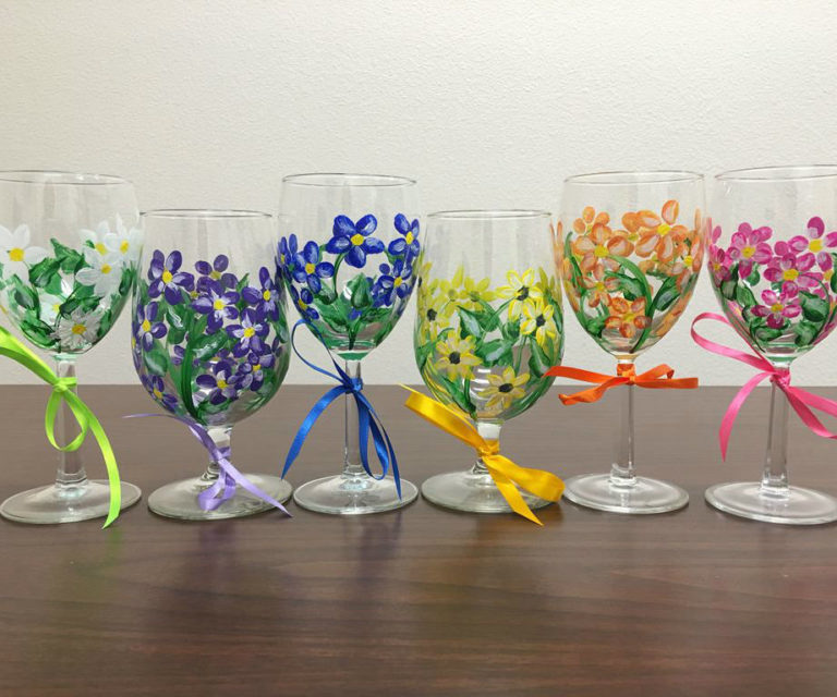 Attractive Glass Painting Craft Ideas Taken from Pinterest - Live Enhanced