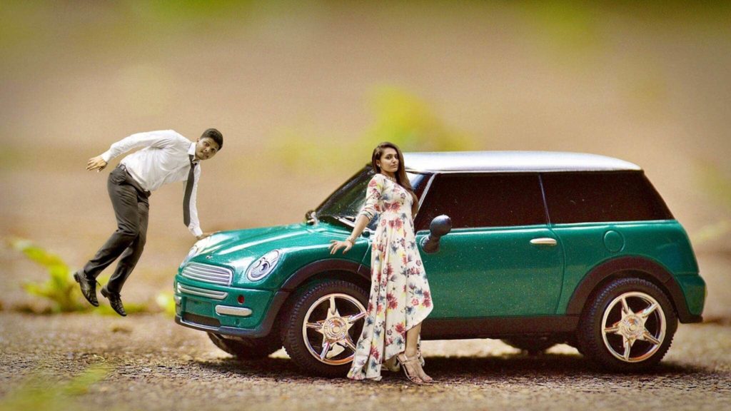 Mesmerizing Miniature Photography Ideas For Pre-Wedding