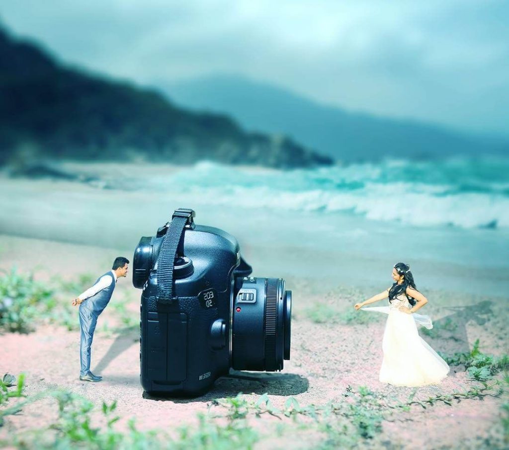 Mesmerizing Miniature Photography Ideas For Pre-Wedding
