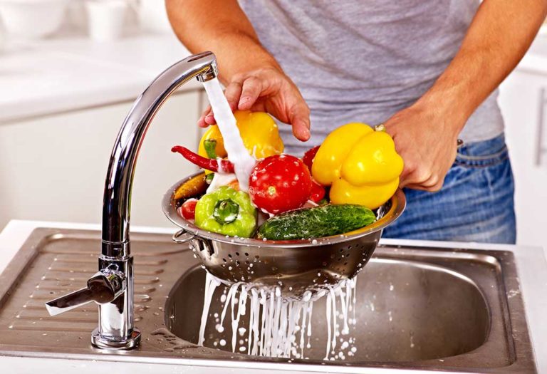 How to Sanitize Fruits/Vegetables from Bacterial Residue - Live Enhanced
