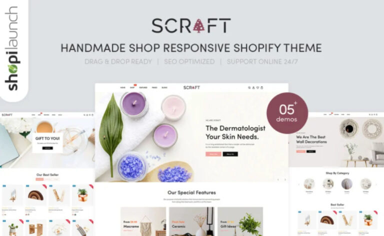 Goods With Your Own Hands: What To Sell & 7 Handicraft Website Templates