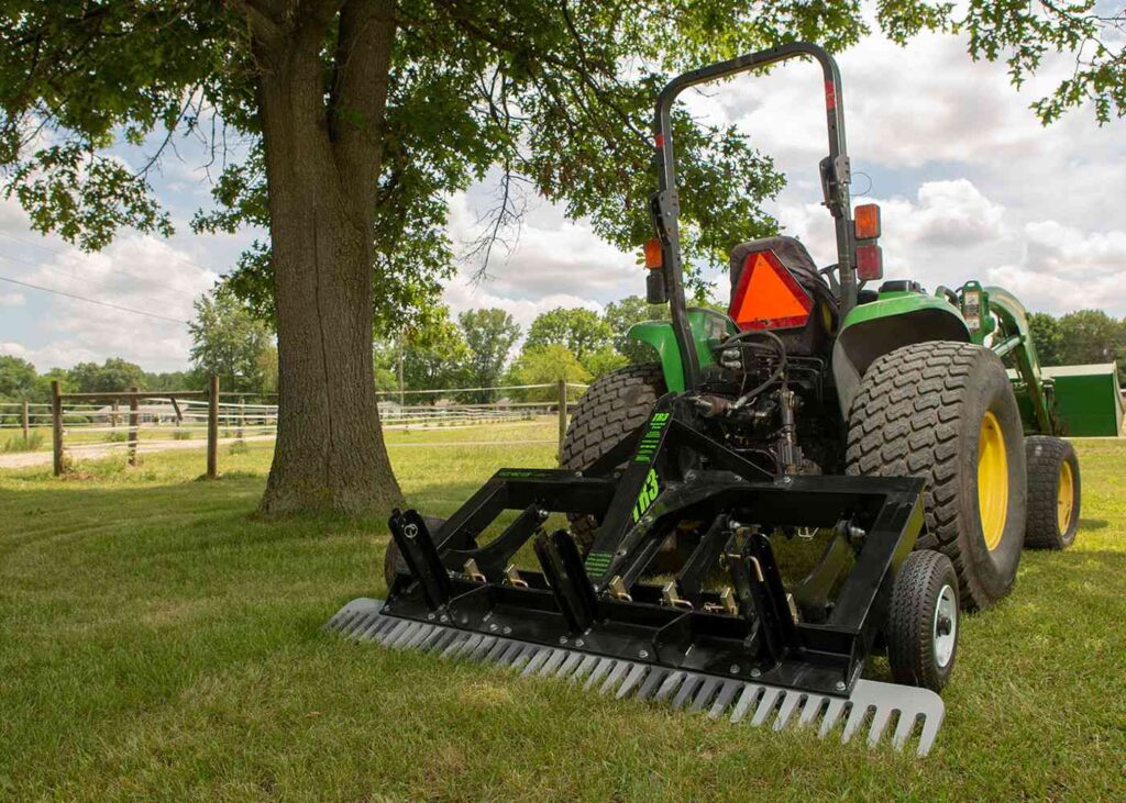 6 Amazing Uses for a Tractor Landscape Rake Attachment