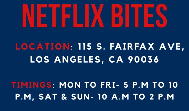 Netflix Bites: Featuring Star Chefs, Reservation, Menu, Location ...