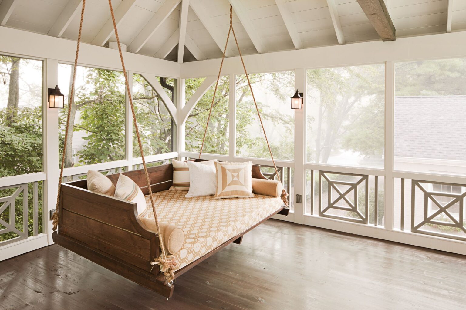 19 Stunning Hanging Bed Designs for Total Relaxation - Live Enhanced