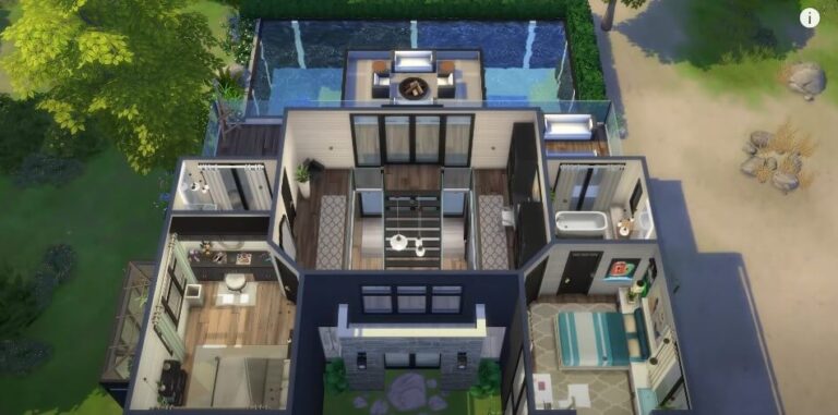 17+ Best Sims 4 House Ideas Easy To Build with Layout - Live Enhanced