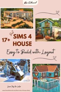 17+ Best Sims 4 House Ideas Easy To Build with Layout - Live Enhanced